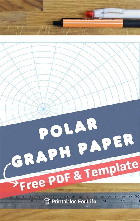 Free Circle Graph Paper Polar Graph Paper