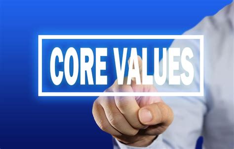 Core Values Concept Premium Photo