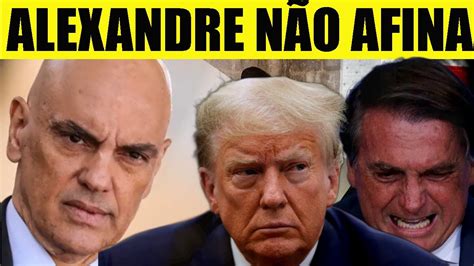 B0LS0NAR0 SE HUMlLHA PRA TRUMP MAS STF NÃO RECUA E AUMENTA INVESTIDA