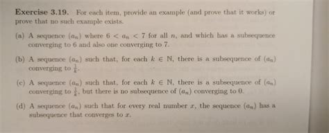 solved exercise 3 19 for each item provide an example and