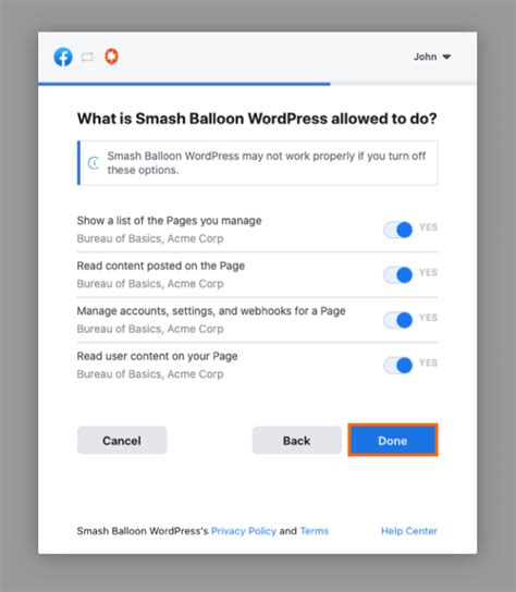 Setting Up The Free Custom Facebook Feed Wordpress Plugin V4 Smash