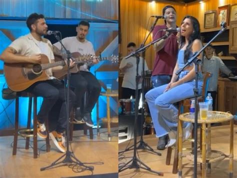 Ana Castela e Gustavo Mioto são vistos em mesmo evento em Londrina