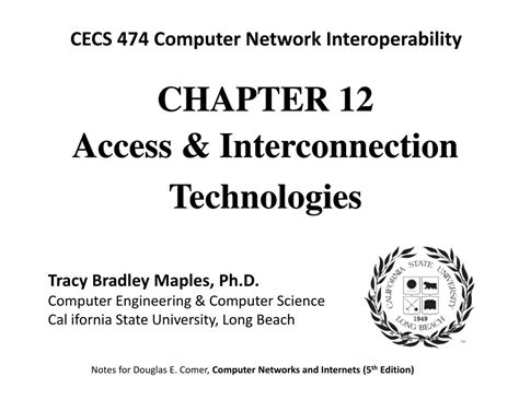 Ppt Chapte R 12 Access And Interconnection Technologies Powerpoint Presentation Id1626700