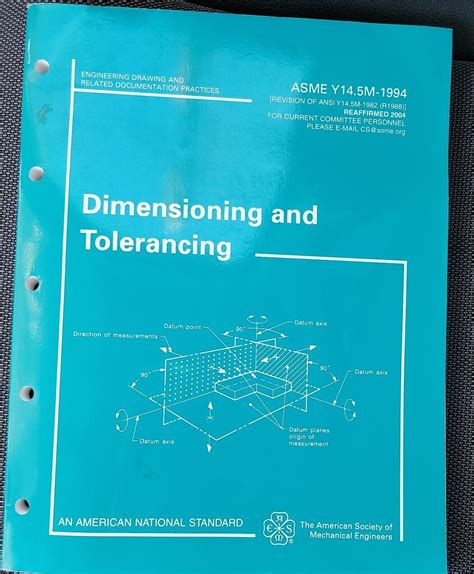 Ansi Dimensioning Standards