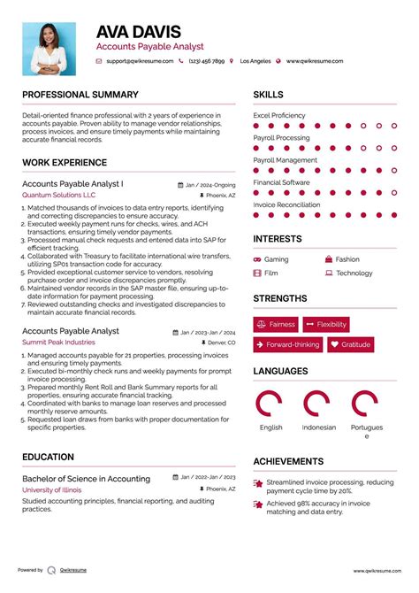 10 Accounts Payable Analyst Resume Samples And Templates For 2025