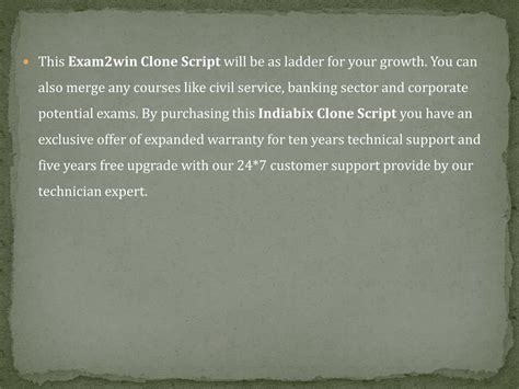 PPT Exam Win Clone Script Indiabix Clone Script I Netsolution PowerPoint Presentation ID