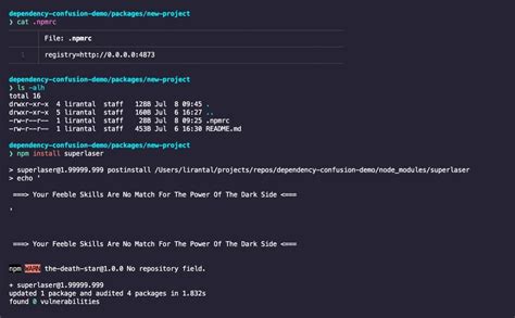 Detect And Prevent Dependency Confusion Attacks On Npm To Maintain