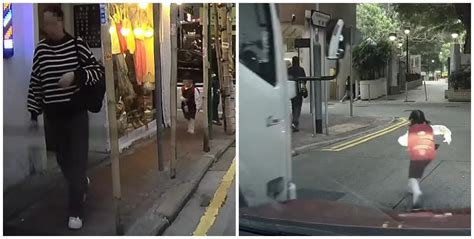 車cam直擊｜灣仔婦只顧自己行 女童衝馬路險捱貨車撞 片主：告疏忽照顧我一定作供