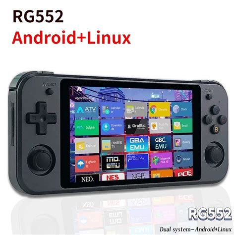 Jual ANBERNIC RG552 Dual Mode Emulator Retro Game Handheld Console
