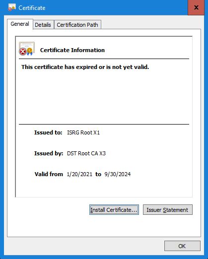 Nginx Warn Sslstapling Ignored No Ocsp Responder Url In The