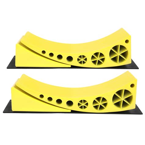 Kojem Camper Leveler 2 Pcs 35000lbs Curved Rv Levelers Camper Leveling