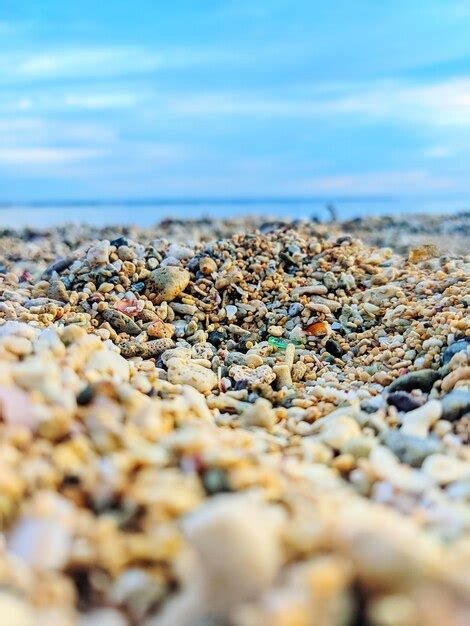 Premium Photo The View Of Sand On The Beach In Indonesia Precisely In