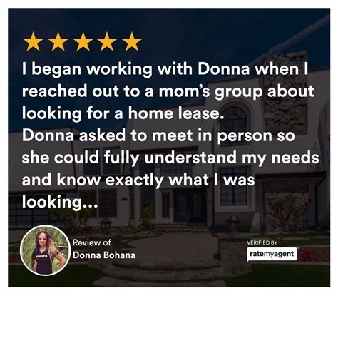 Donna Bohana On Linkedin Ratemyagent Realestate Solstice