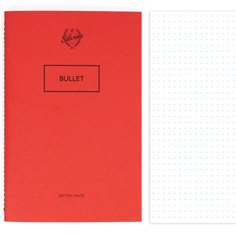Bullet Notebook By Silvine Originals