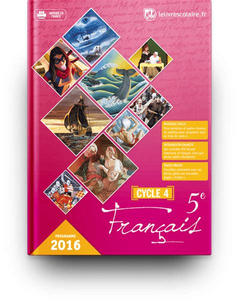 Manuel Français 5e Lelivrescolaire fr