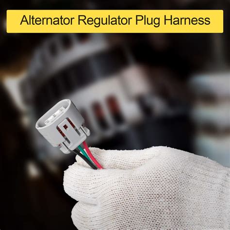 Buy PAGOW Wires Alternator Regulator Harness Alternator Pigtail Connector Plug Harness