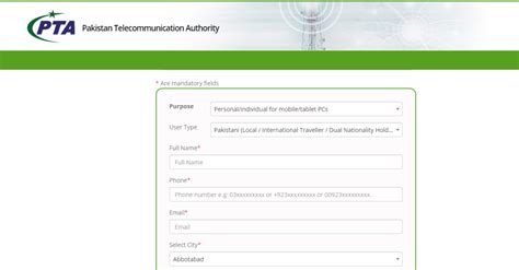 How To Pay PTA Mobile Registration Tax How To