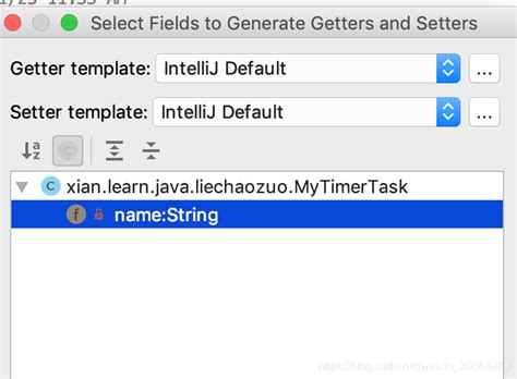 Intellij Idea快速创建getter和setter等方法（mac）山鬼谣弋痕夕的博客 Csdn博客