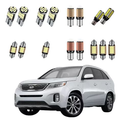 Kit Led Interior Premium Kia Sorento Canbus Freio R Seta Parcelamento Sem Juros
