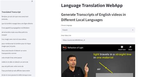 Github Harshvirsandhutranscript Generator A Streamlit Web App To