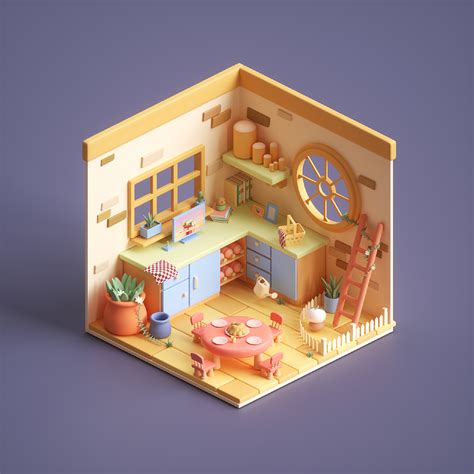 C4d零基础第六期学员作品——niaoniao的c4d课堂（上我就是niaoniao 站酷zcool