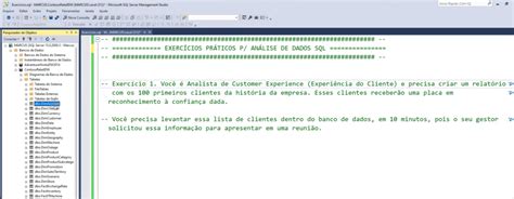 Exercícios De Análise De Dados No Sql Resolvidos Passo A Passo