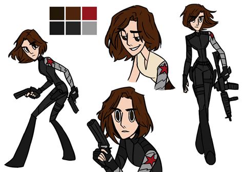Avengers Fusions Winter Widow By Dkettchen On Deviantart