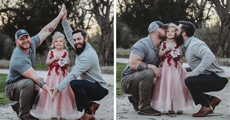 These Two Fathers Did A Father Daughter Photoshoot But Theyre Not A