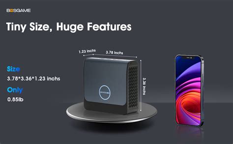 Amazon Com BOSGAME Ubuntu Linux Mini PC Intel Alder Lake N100 16GB DDR4 500GB SSD 2 5G Dual LAN