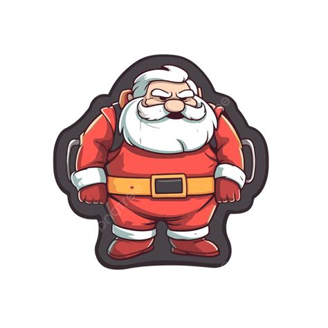 سانتا ملصقا تصميم التوضيح النواقل Imzdavnl Clipart تصميم ملصق مع مشبك