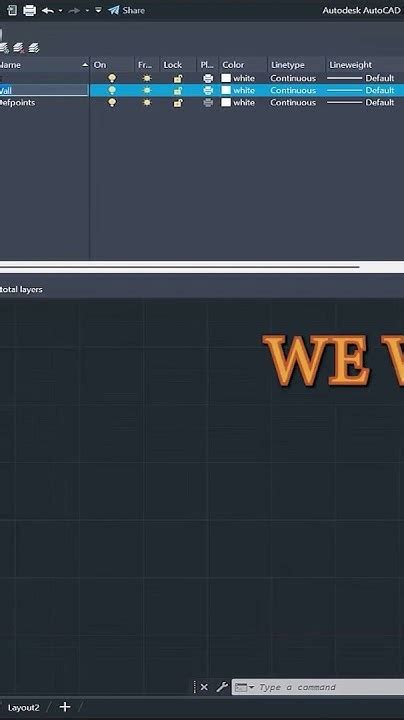 Autocad Layers Tutorial How To Create And Manage Layers Youtube