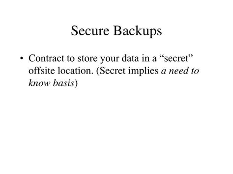 PPT Backup Restore PowerPoint Presentation Free Download ID 3999579