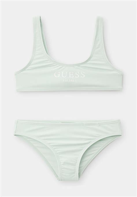 Купальник Guess цвет бирюзовый Rtladl860801 — купить в интернет