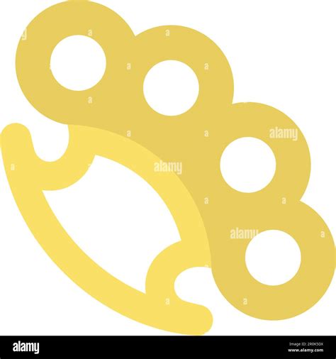 Brass Knuckles Icon Vector Image Suitable For Mobile Application Web