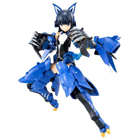 Kotobukiya Megami Device X Alice Gear Aegis Mutsumi Koashi Gou Ki Plastic Model Kit Blue