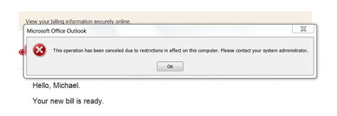 this operation has been cancelled due to restrictions why solved