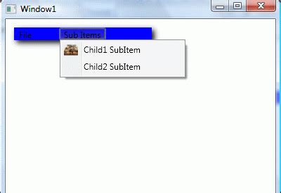 WPF Menus A Complete Tutorial