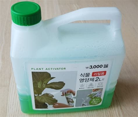 다이소 식물 영양제로 반려 식물 튼튼하게 키우기 네이버 블로그