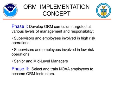 Ppt Noaa Operational Risk Management Orm Powerpoint Presentation