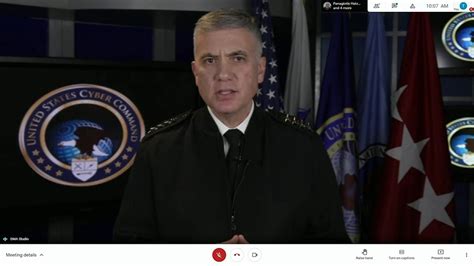 Dvids Video Commander Us Cyber Command Gives Keynote Address