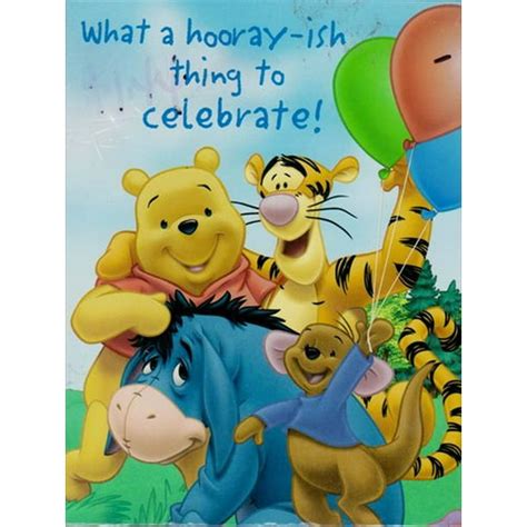 Winnie The Pooh Poohs Fun Celebration Invitations W Envelopes 8ct