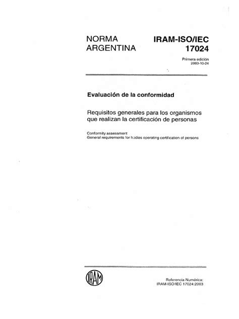 Iso 17024 Pdf