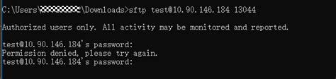 sftp connected failed · issue 320 · pkg sftp · github