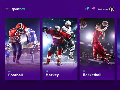 Sports Selector Ui By Zazzle Media On Dribbble