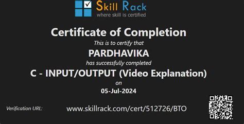 Pardhavika Gopisetty On Linkedin Successfully Completed The C Input