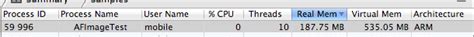 Ios Uiimageviewafnetworking On Device Memory Problems For Large