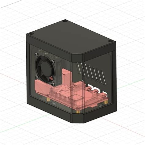 Zebra Zrpi 1nsx Case For Raspberry Pi 3 B Zumspot Mmdvm And 24