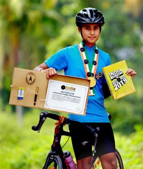 MAXIMUM DISTANCE COVERED BY A TEENAGER ON A BICYCLE India Book Of Records