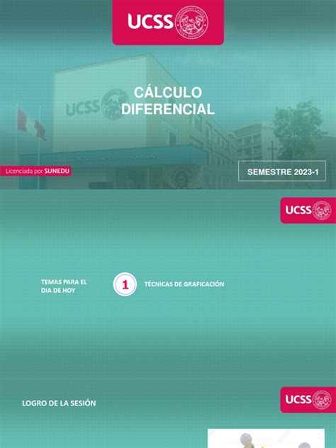 05 Semana 02 Técnicas De Graficación Pdf Matemáticas Análisis
