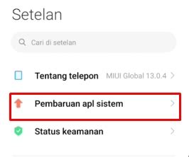 Cara Update Xiaomi Security Dan Miui Secara Otomatis Itpoin